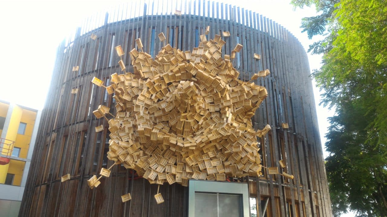 Construction d'une structure provisoire "SPLASH!" - ECSB